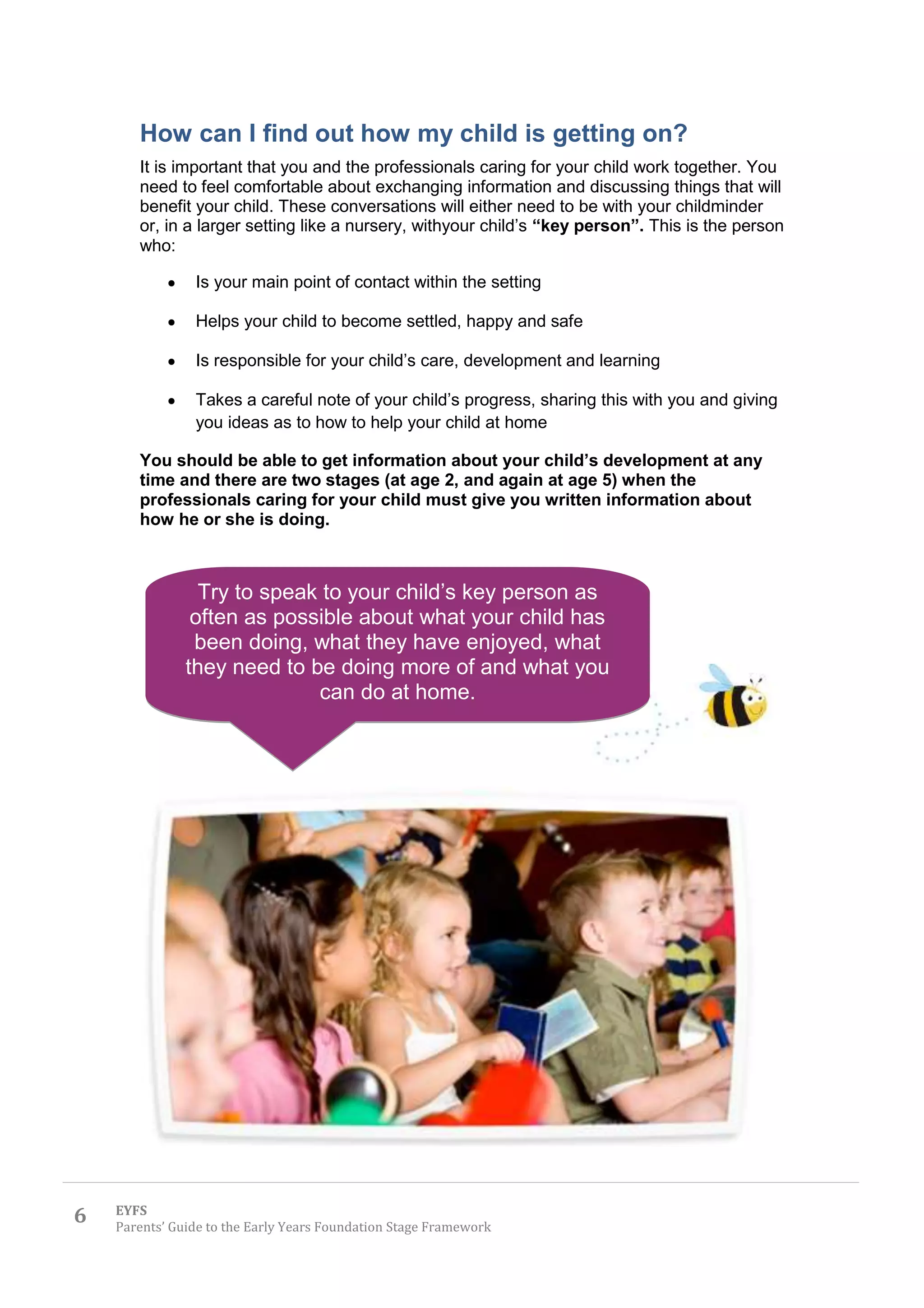 Parents EYFS information | DOCX