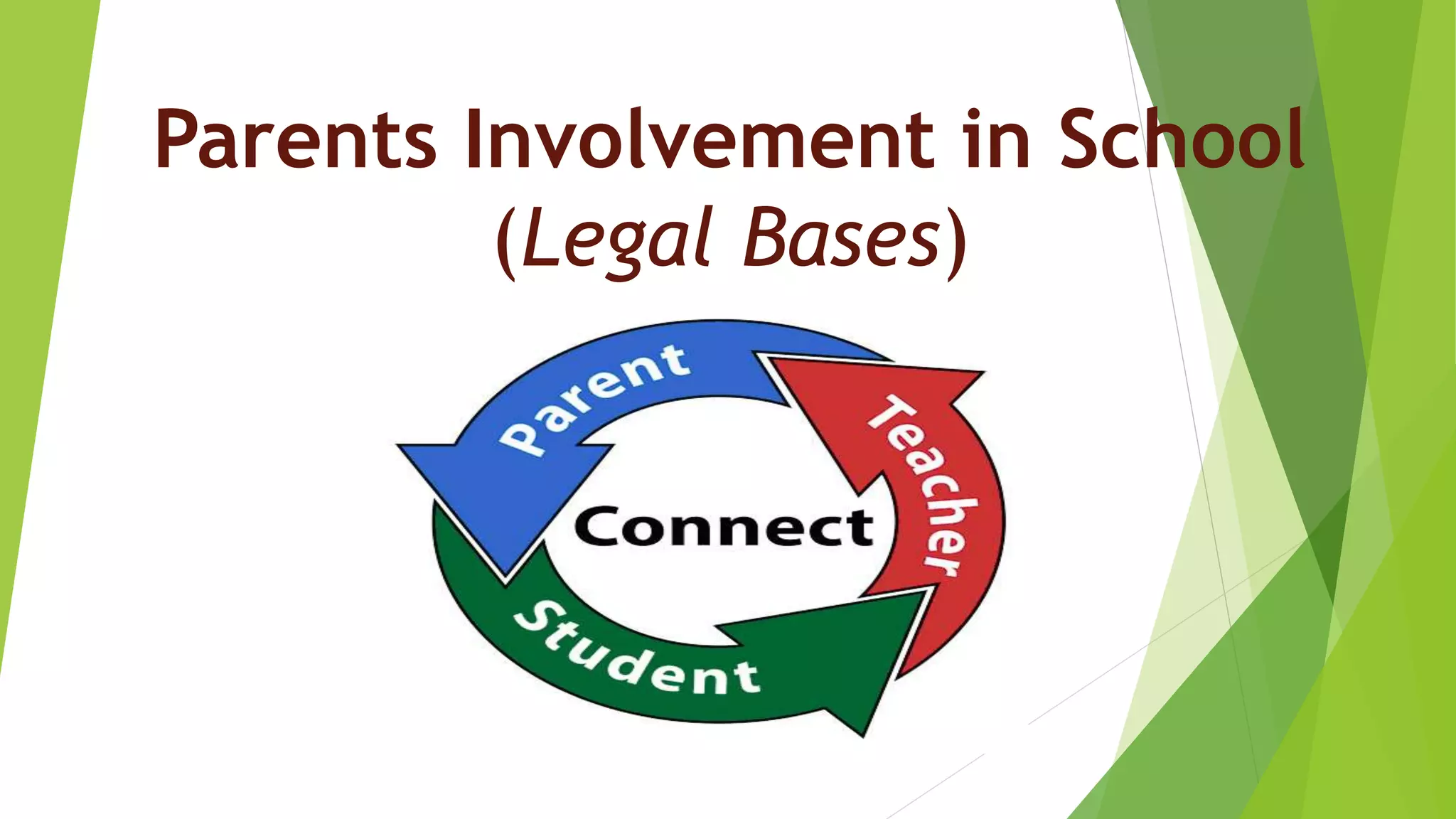 Parents involvement in school | PPTX