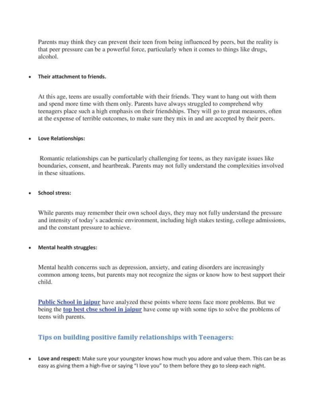 Parents Just Don’t Understand These 7 Common Teen Situations.ppt