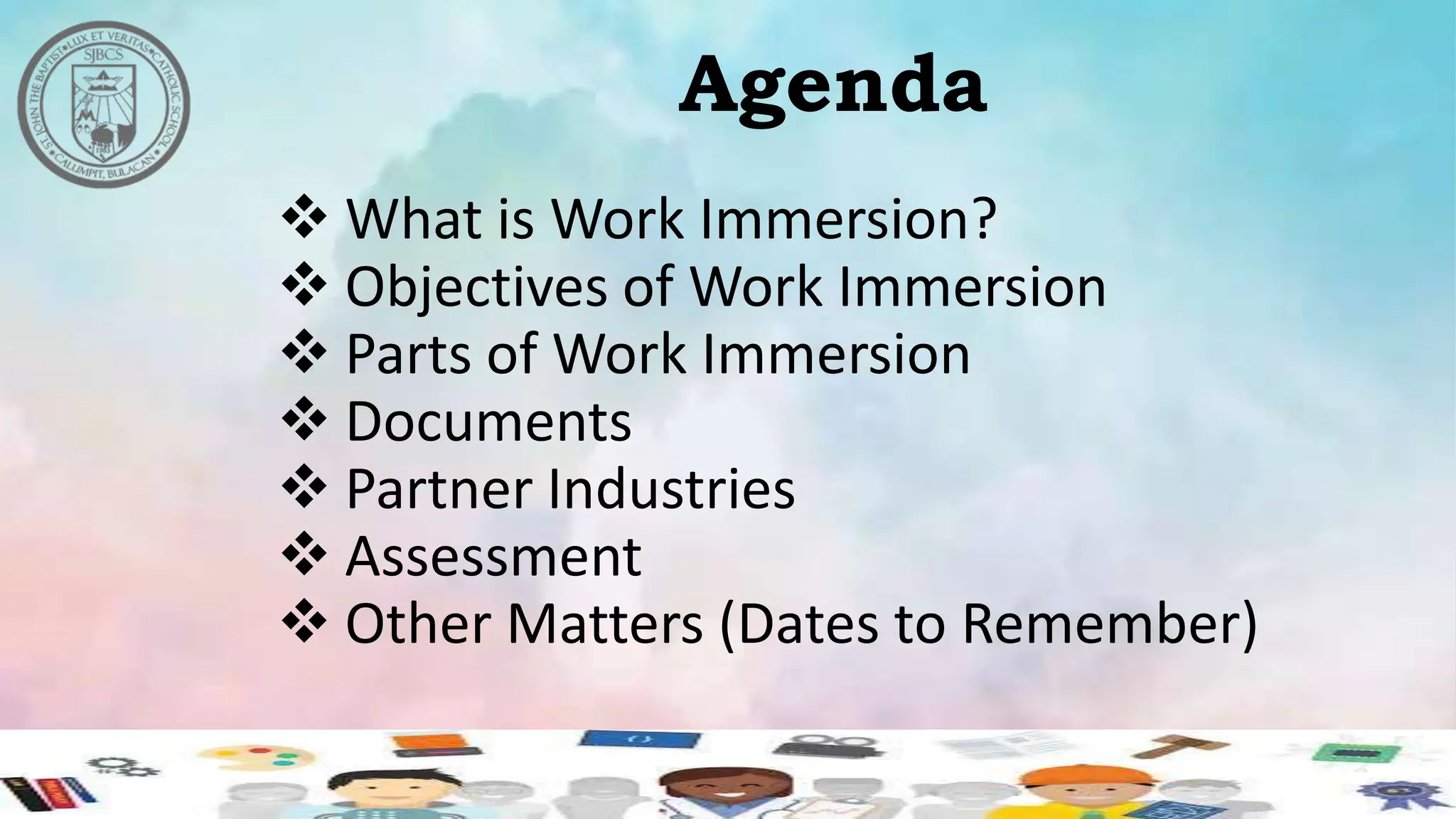 Parents orientation Work Immersion .pptx