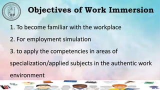 Parents orientation Work Immersion .pptx