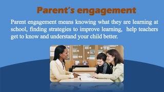 Parent’s role in children education | PPTX