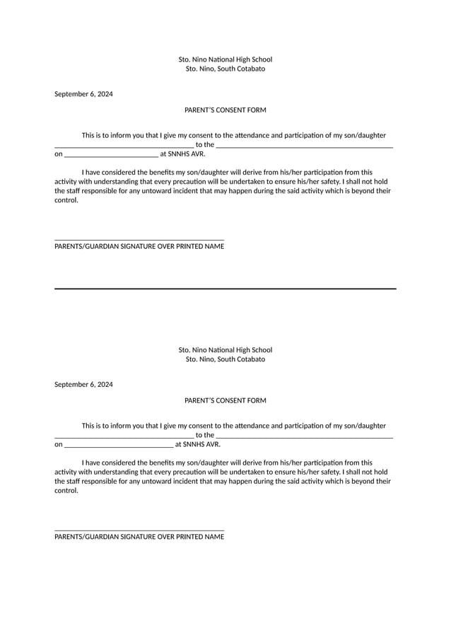 Parents Signature for a meeting in school.docx