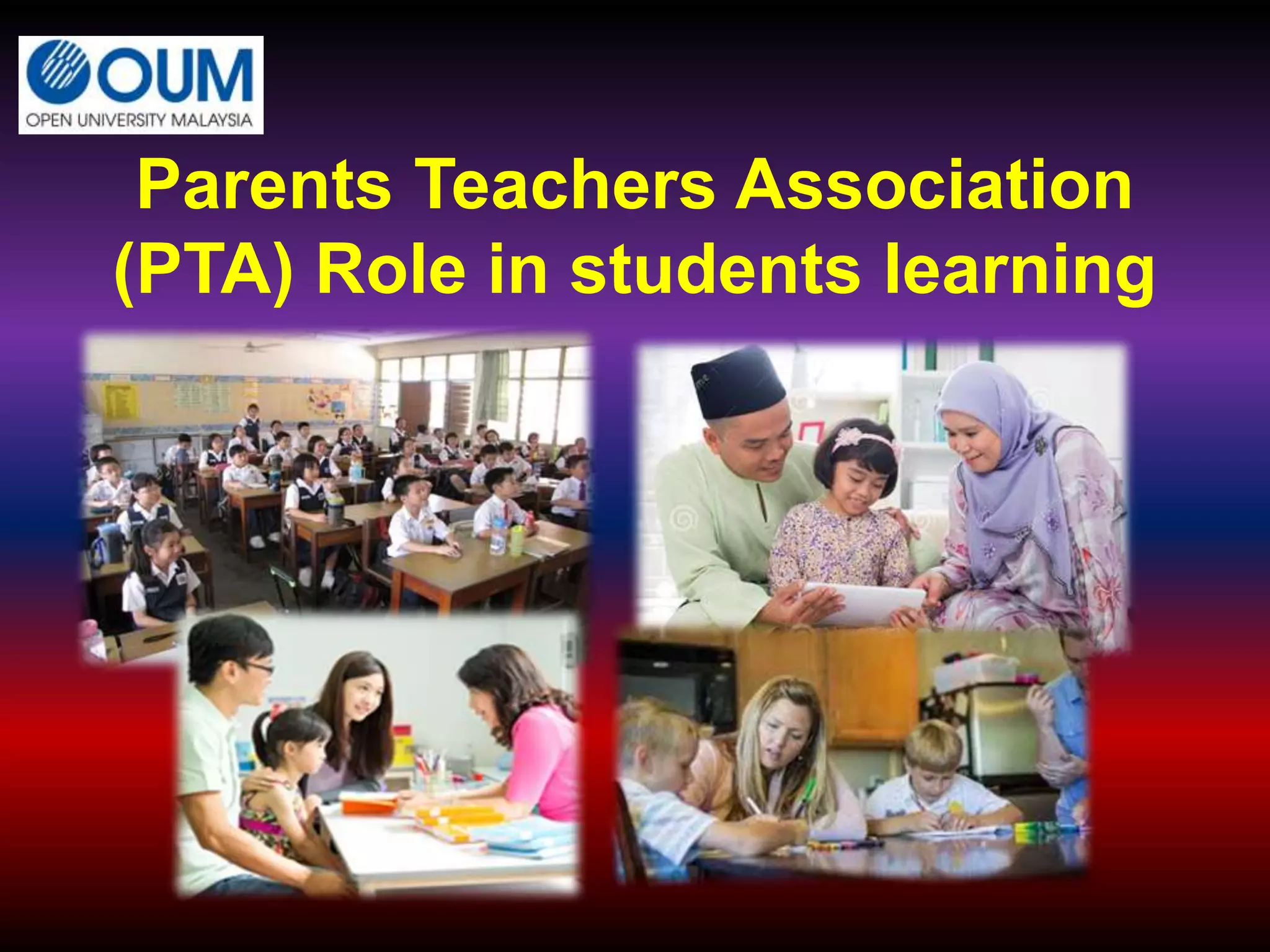 Parents teachers association (PTA) | PPTX