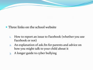 Parents using social media in school | PPS