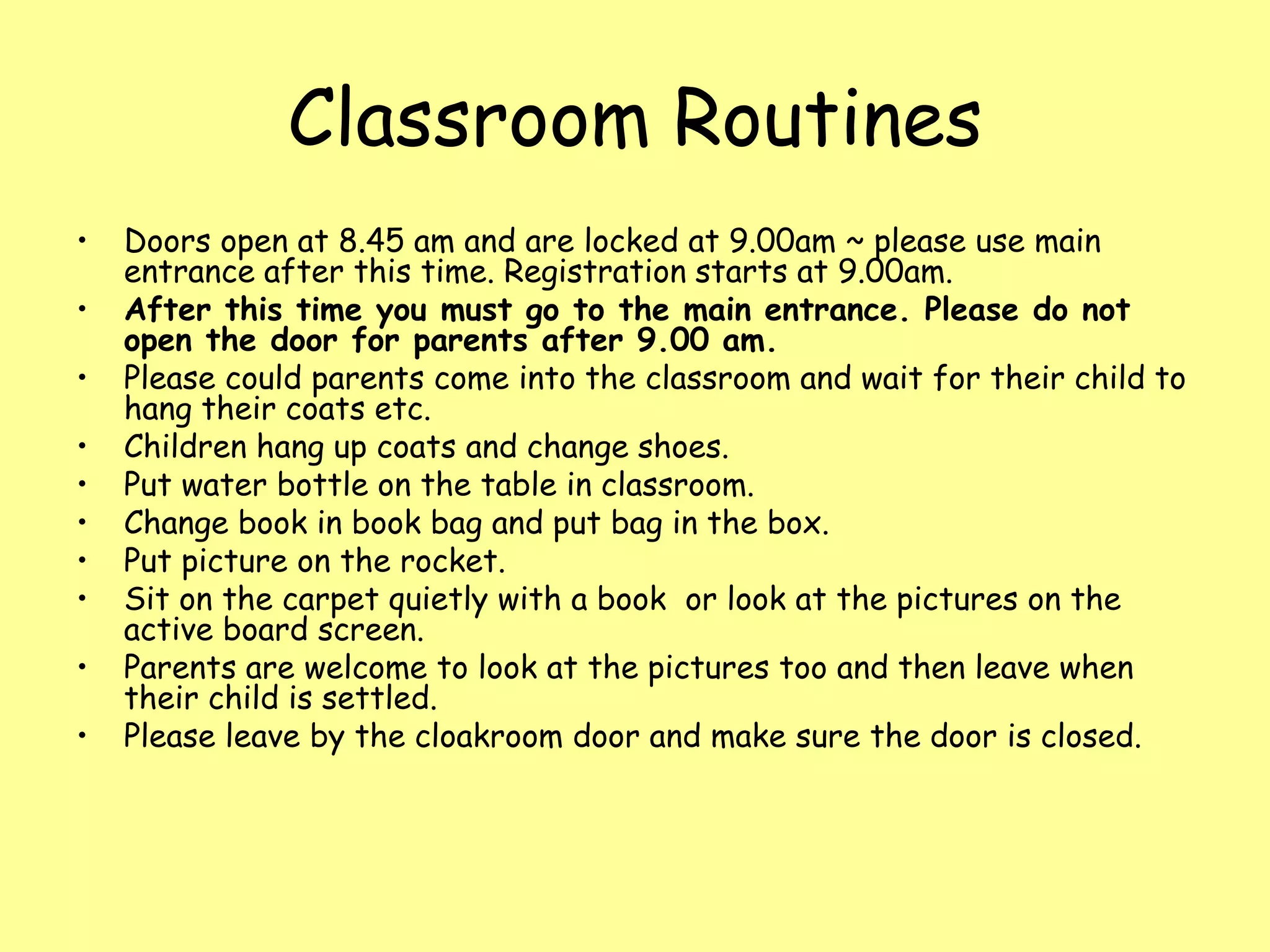 FS2 Parents welcome meeting | PPTX