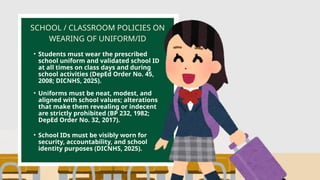 Parent Teacher Conference Classroom Presentation in Colorful Cartoon ...
