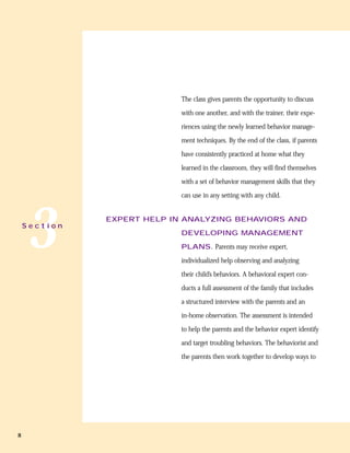 Parent training behavior management | PDF