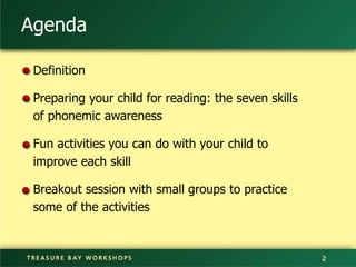 Parent Workshop-Phonemic Awareness.ppt