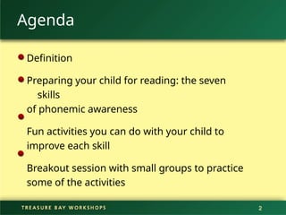 Parent Workshop on Phonemic Awareness.ppt