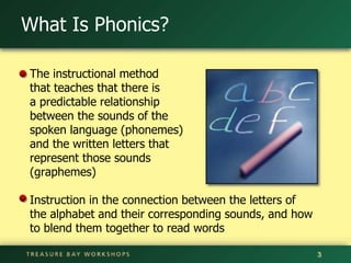 Parent workshop for phonics and the new technique .ppt