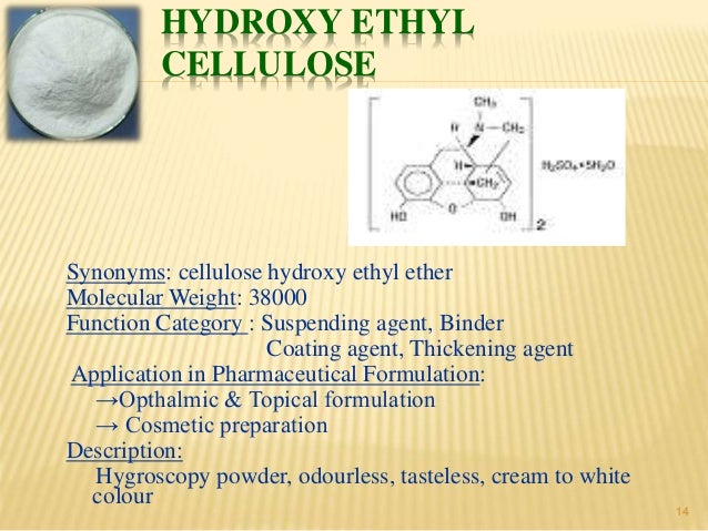 Cellulose Derivatives