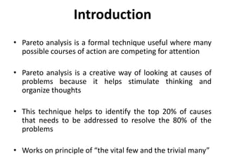 Pareto analysis | PPTX