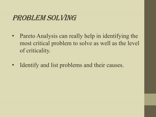 Pareto Analysis | PPTX