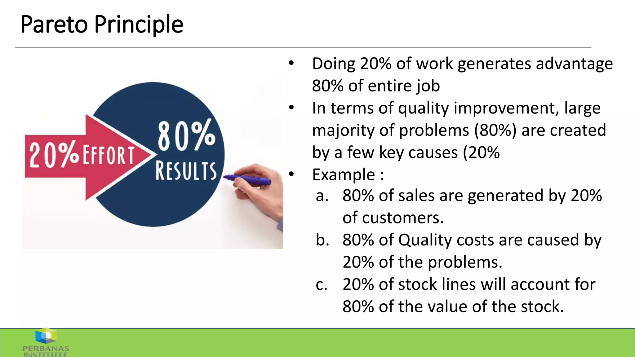 Pareto analysis method | PPTX
