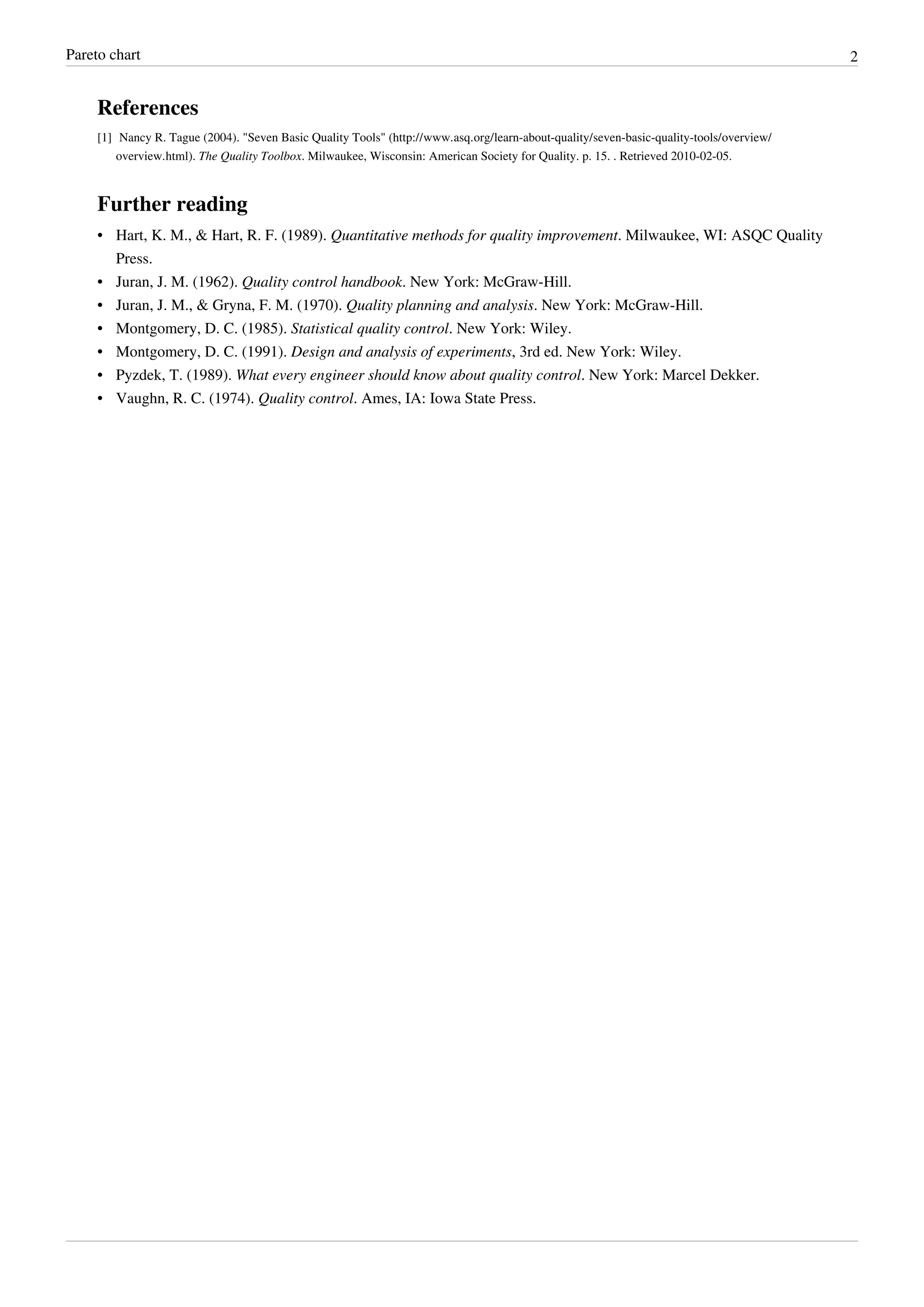 Pareto diagram | PDF