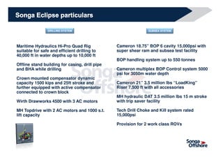 Pareto Oil And Offshore Conference 2010 | PPT