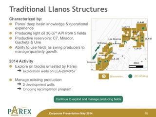 Parex Resources Corporate Presentation May 2014 | PPTX