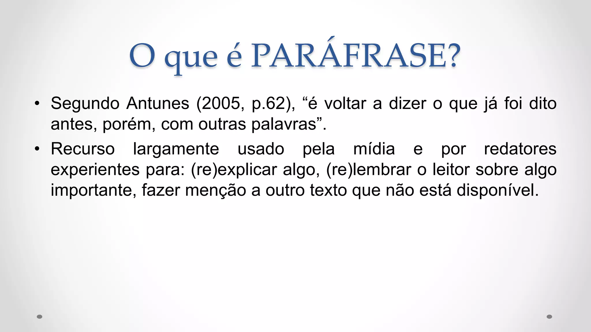 Parafrase 3° ano médio 150521001928-lva1-app6891 | PPTX