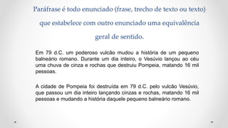 Parafrase 3° ano médio 150521001928-lva1-app6891 | PPTX