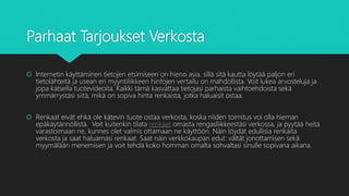 Parhaat tarjoukset verkosta | PPT