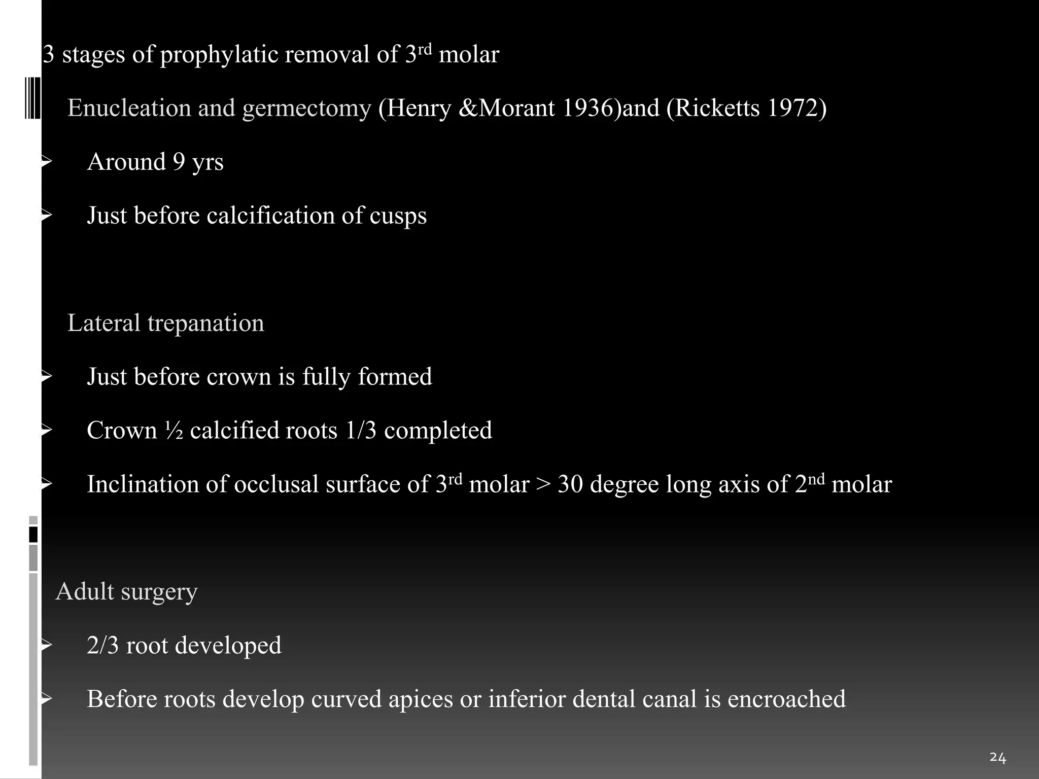 SURGICAL EXTRACTION OF MANDIBULAR THIRD MOLAR | PPTX