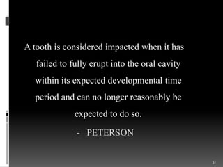 SURGICAL EXTRACTION OF MANDIBULAR THIRD MOLAR | PPTX