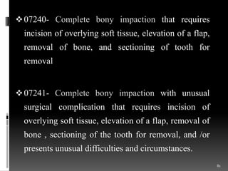 SURGICAL EXTRACTION OF MANDIBULAR THIRD MOLAR | PPTX
