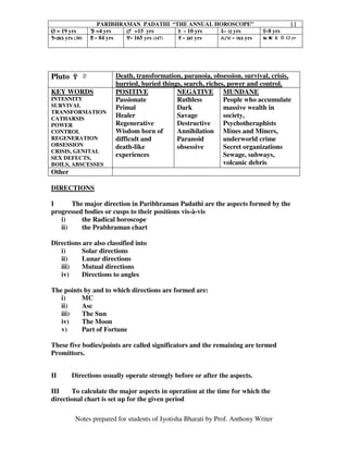 Paribhraman padathi a unique system of prediction | PDF