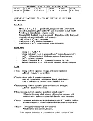 Paribhraman padathi a unique system of prediction | PDF