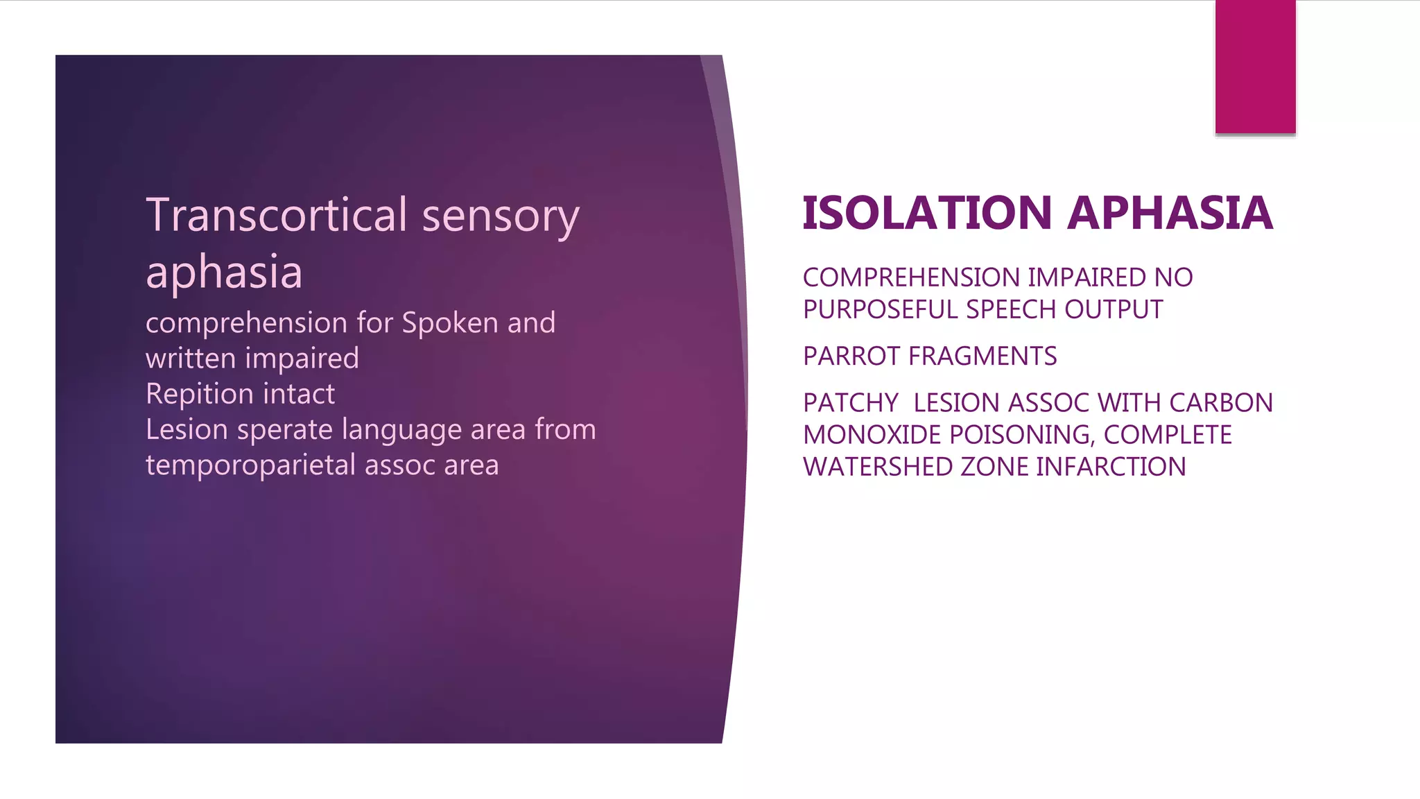 Parietal lobe it's lesions and orbital nerve pathway and it's lesions ...