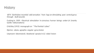 Parietal lobe functions and tests for assessment.pptx