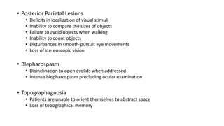 Parietal Lobe SIgns 24_7_18 | PPTX