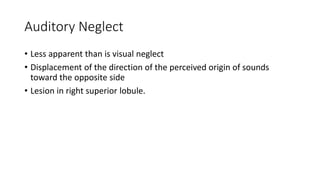 Parietal Lobe SIgns 24_7_18 | PPTX