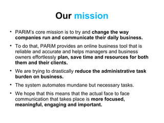 Why choose PARiM to manage your flexible workforce? | PPT