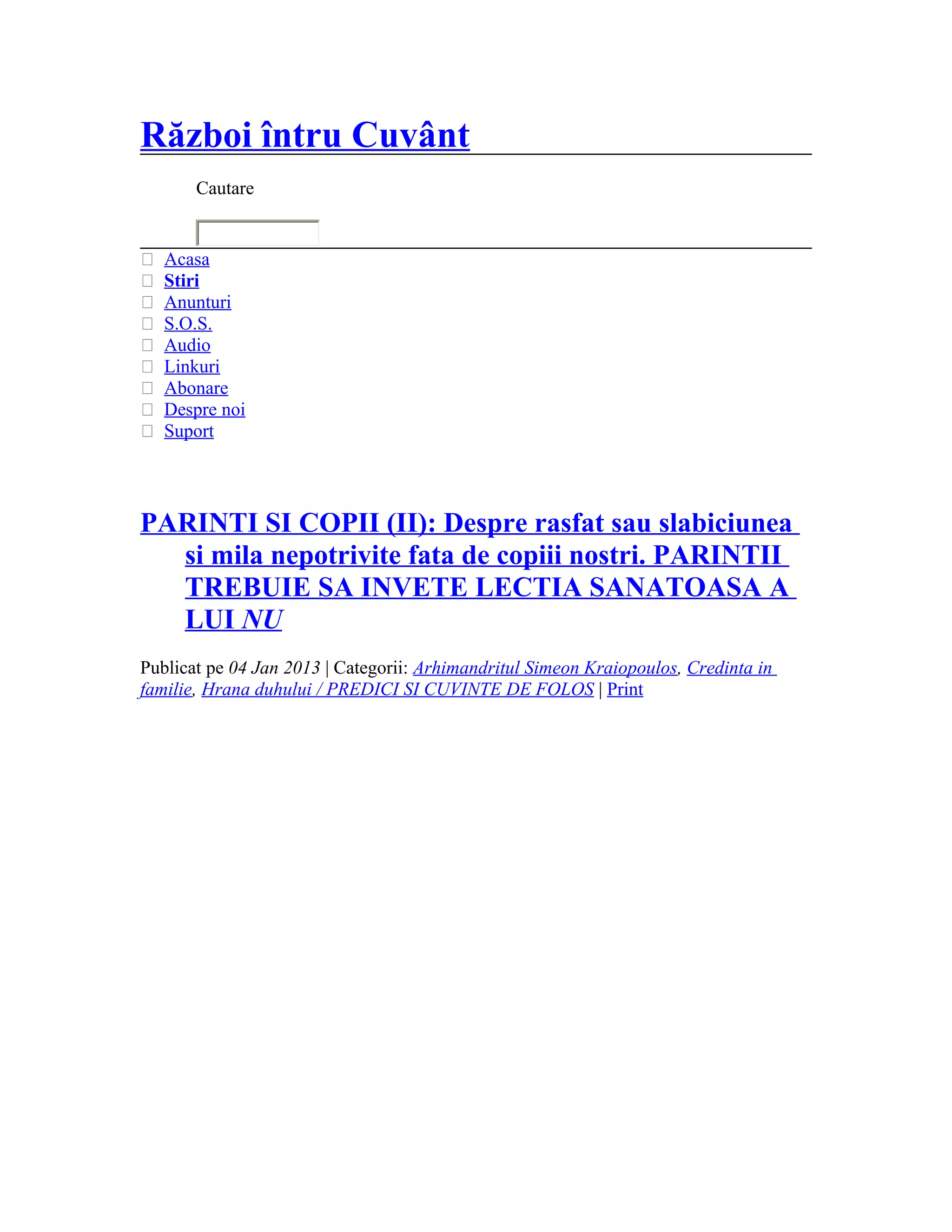 Parinti si copii | DOC