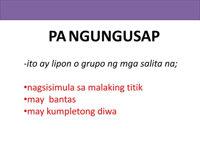 Parirala at pangungusap | PPTX