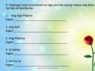 Parirala at pangungusap | PPTX