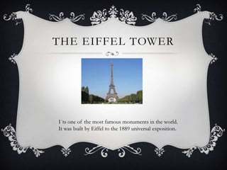 Paris | PPTX | Europe Travel | Travel Locations