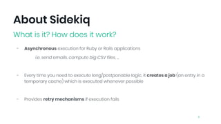 Paris.rb – 07/19 – Sidekiq scaling, workers vs processes | PPT