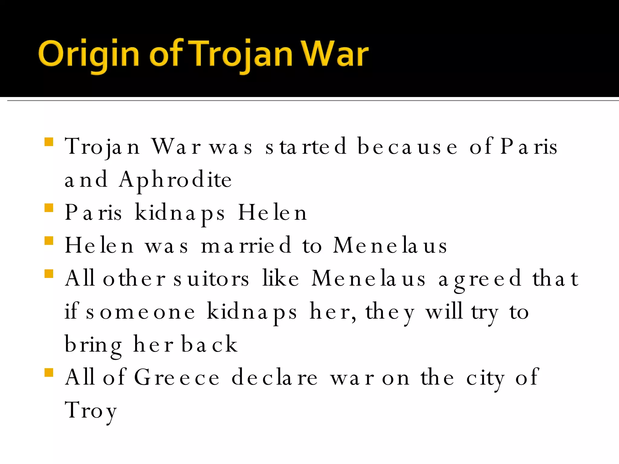 Paris Prince Of Troy | PPT