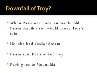 Paris Prince Of Troy | PPT