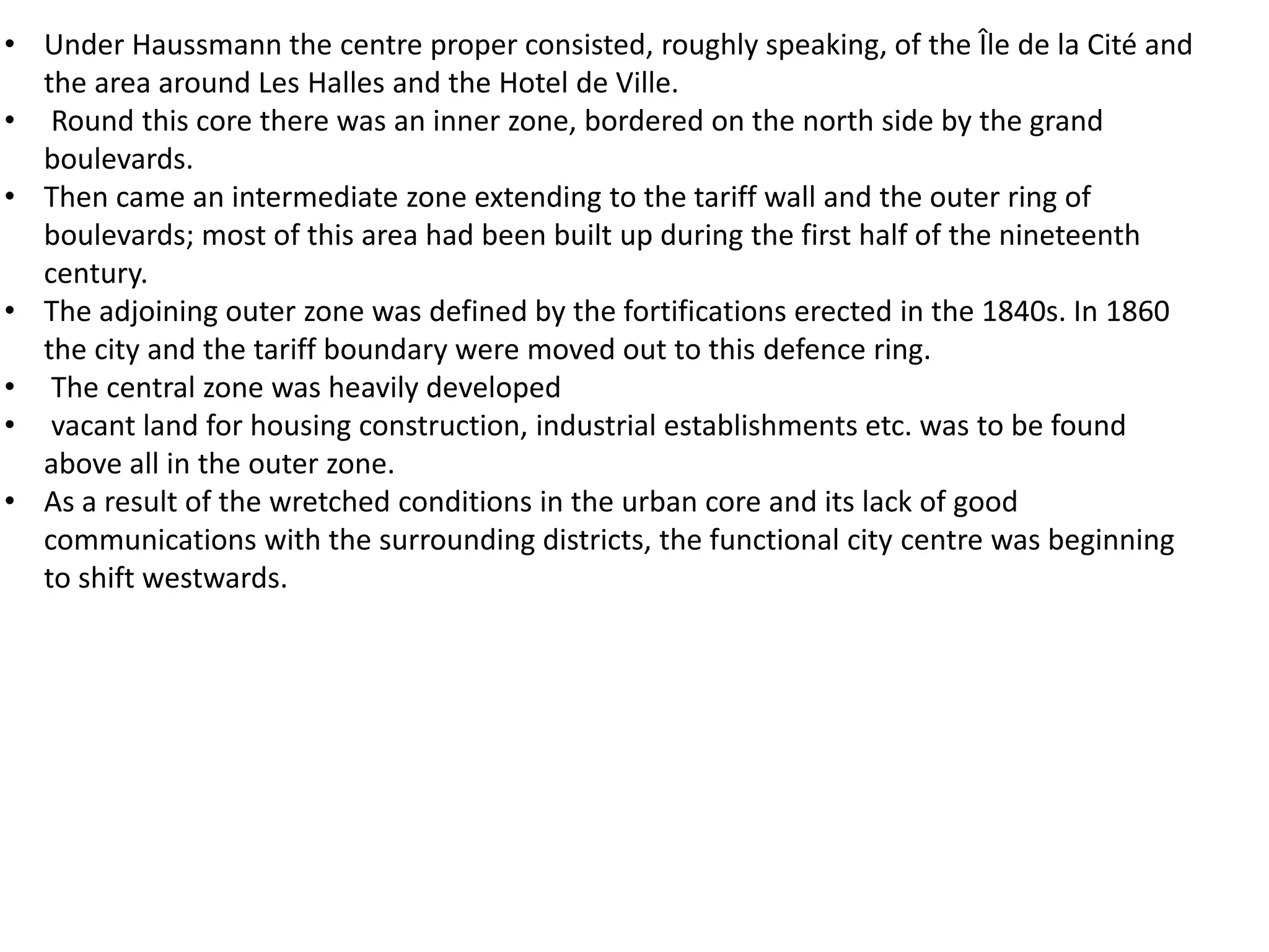 Paris- town planning | PPTX