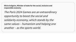 Paris 2024 Olympic Geographies - an activity | PDF