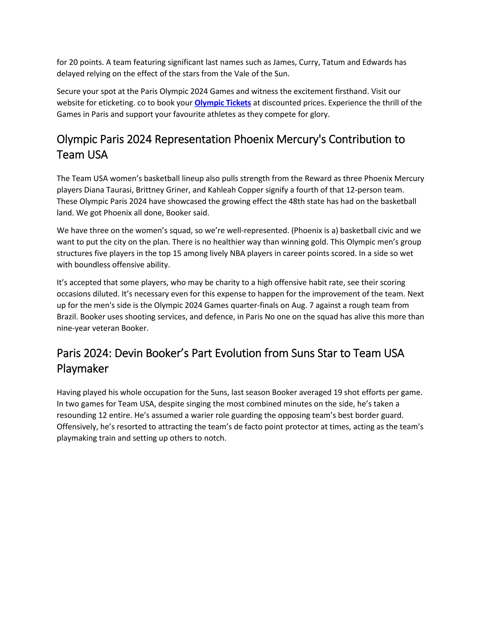 Paris 2024 Olympic men's basketball bracket, schedule Team USA draws Brazil in quarterfinals.pdf