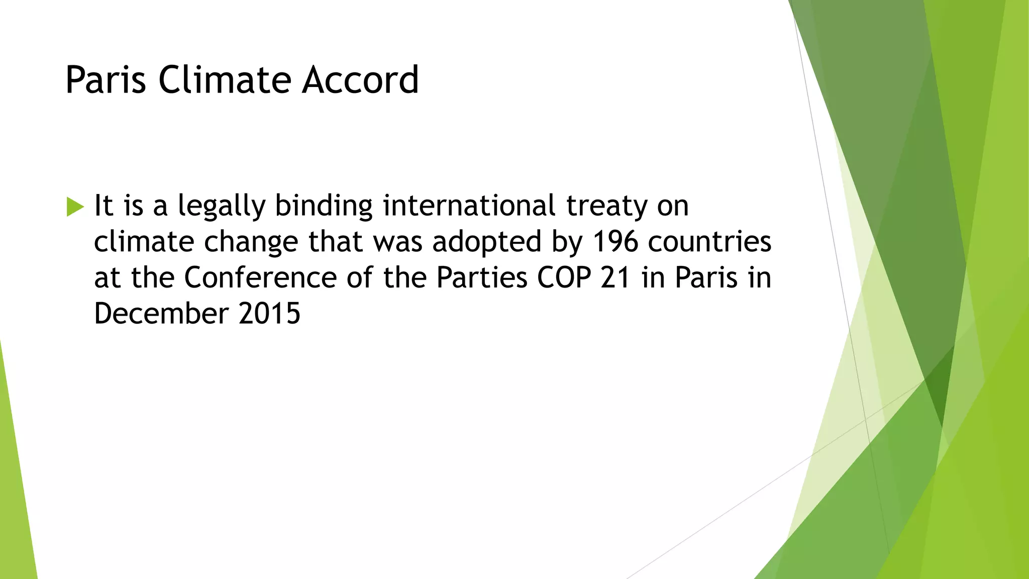 Paris agreement cop21 | PPTX
