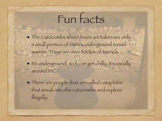 Paris catacombs | PDF