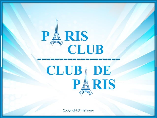 Paris Club | PPT