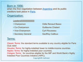 Paris Club | PDF