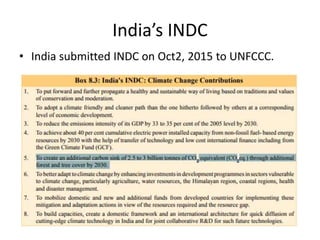 India and Paris Deal | PPTX
